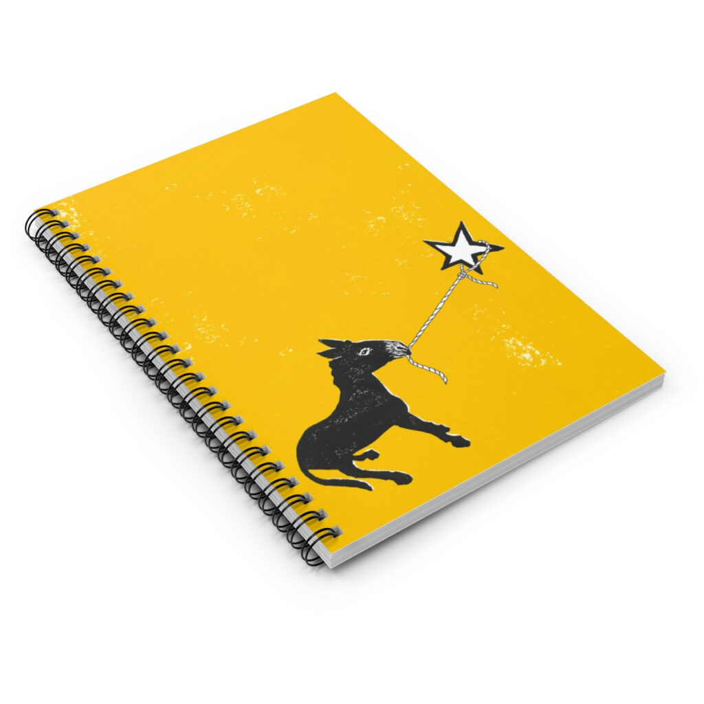 Go For Gold Blank Journal – Rachel Anne Ridge